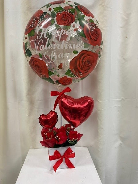 Red Roses Balloon Box – Balloon HQ