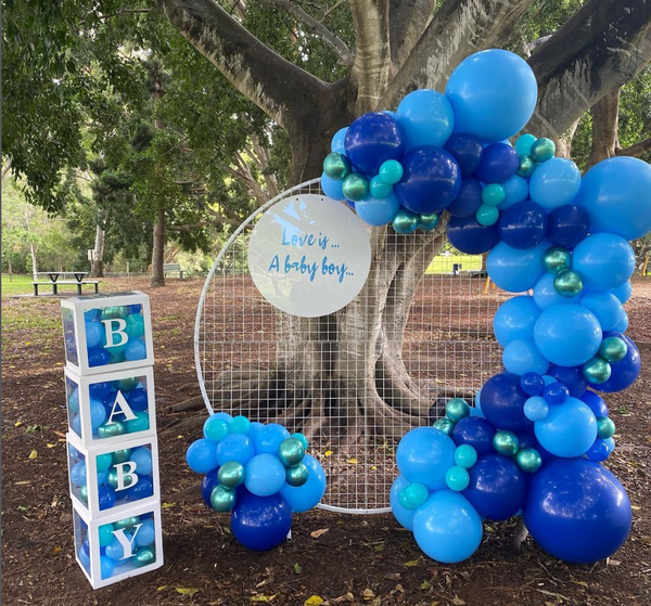 Baby Shower Balloon (Backdrop Package)- Event Balloons Brisbane ...